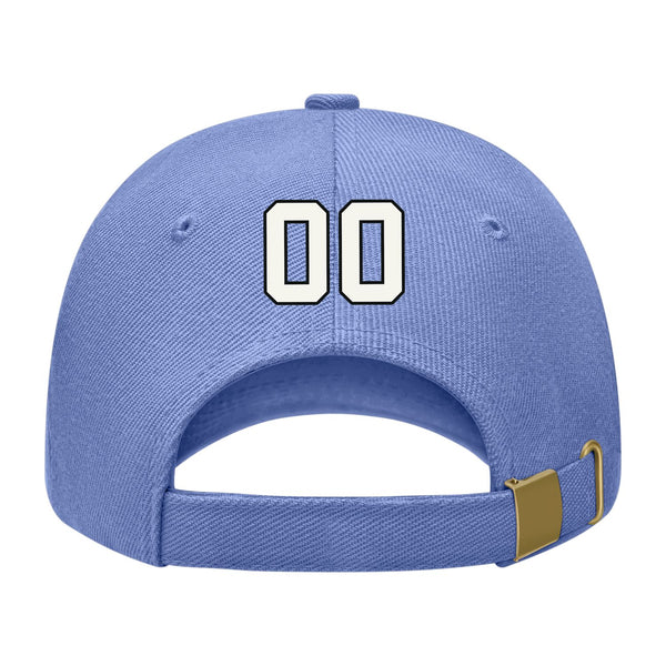 Custom Light Emerald Green Pale Ice Blue Hat – Fanaticstyle