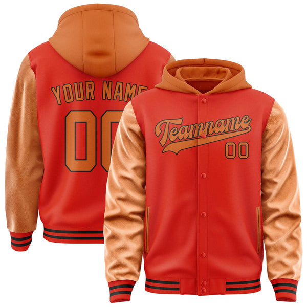 Custom Orange Red Orange Jacket – Fanaticstyle