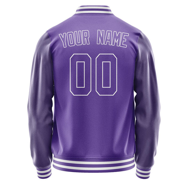 Custom Light Purple Light Purple Jacket – Fanaticstyle