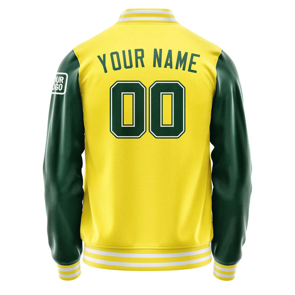 Custom Light Yellow Green Jacket – Fanaticstyle
